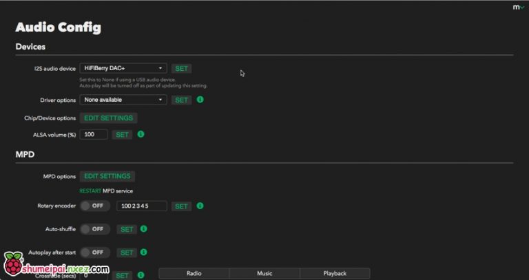 MoodeAudio 音频播放器上手配置,_树莓派教程 | LinuxBoy