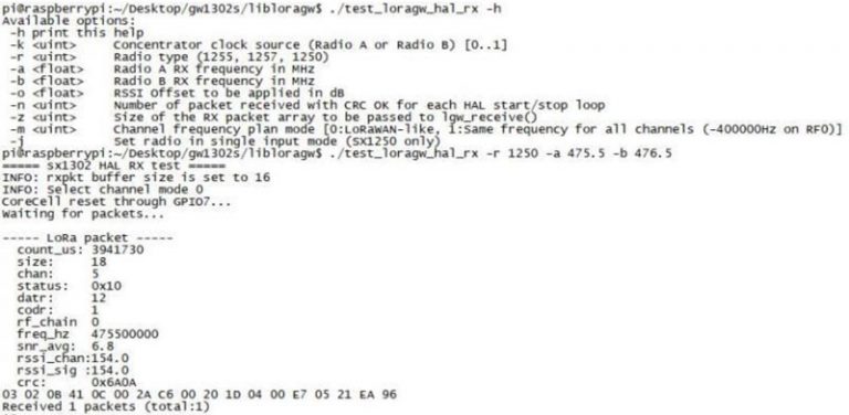 GW1302S LoRa 模块+树莓派的射频网关方案 | 树莓派实验室